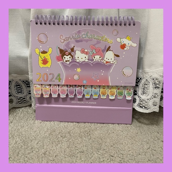 Sanrio | Office | Newsanrio Characters 224 Weekly Planner | Poshmark